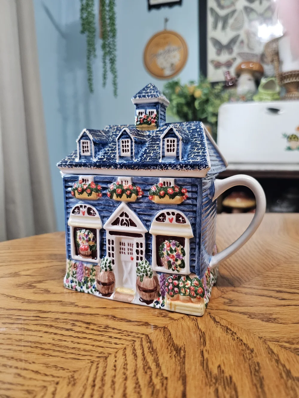 Preferred Stock | Kitchen | Vintage 9s Preferred Stock Ceramic Blue ...